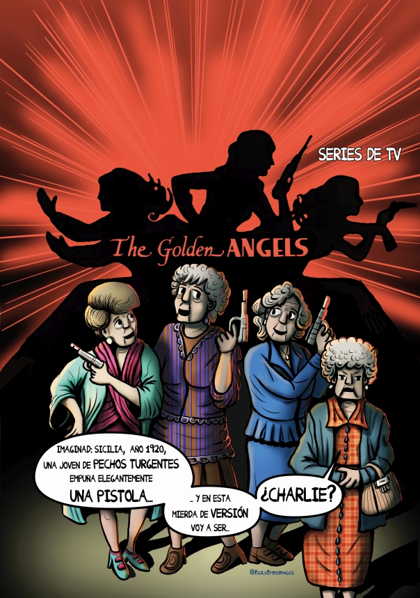 Series de TV – Portada Zasca nº9 – Teresa Castro Cómics